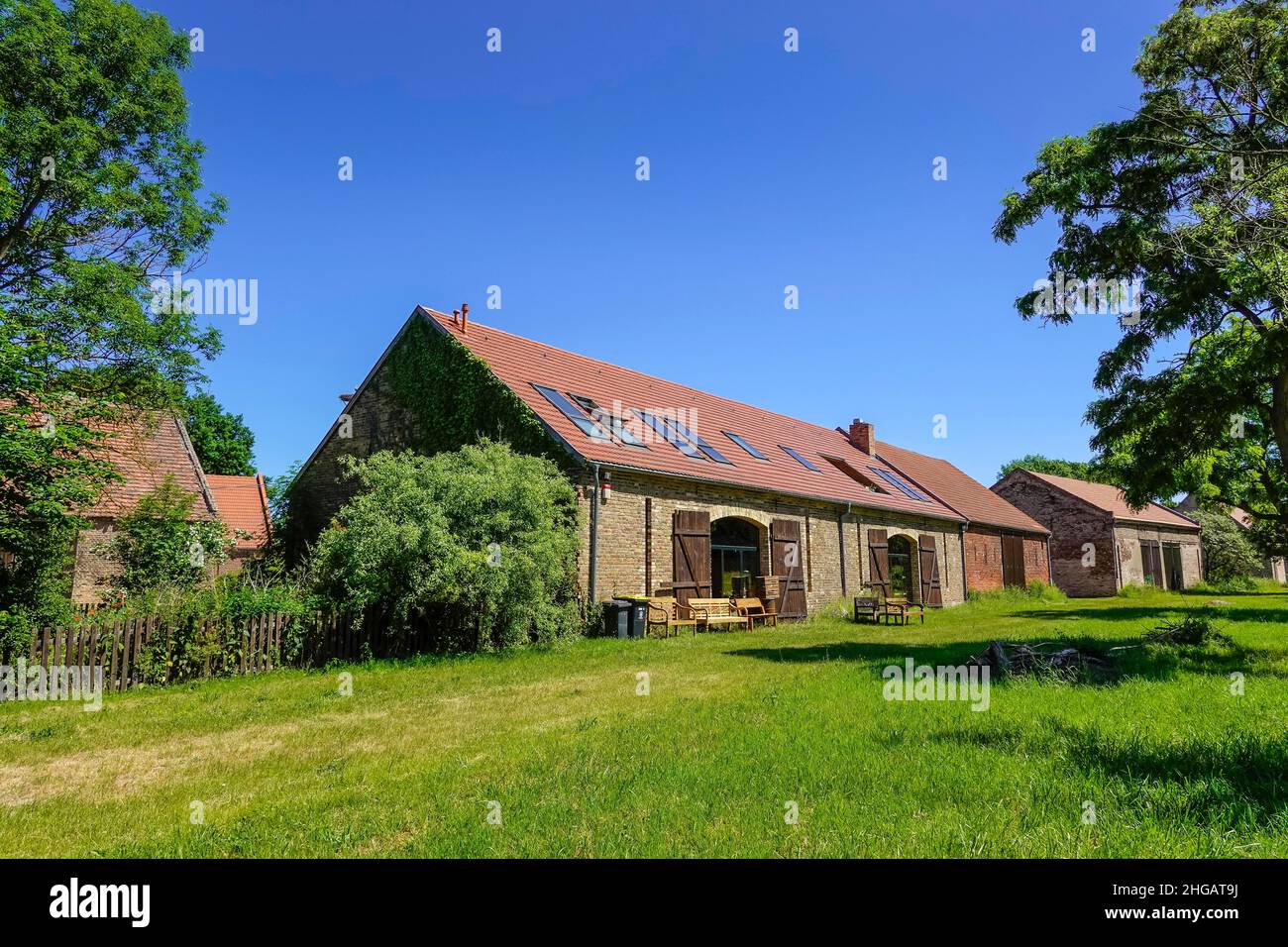 The historic barn district hi-res stock photography and images - Alamy