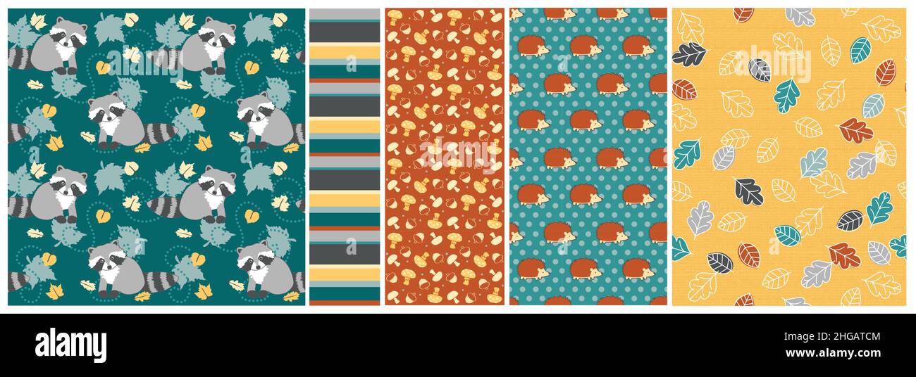 Woodland patterns Cut Out Stock Images & Pictures - Alamy