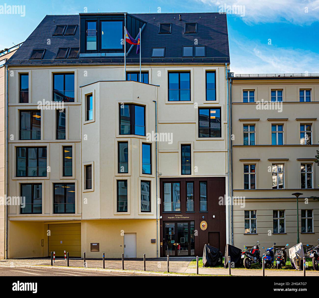 The Embassy of the Philippines, Berlin, Germany Stock Photo - Alamy