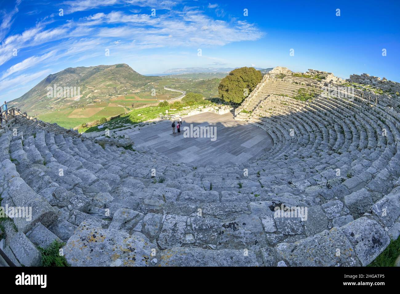 Amphitheatre segesta archaeological site hi-res stock photography and ...