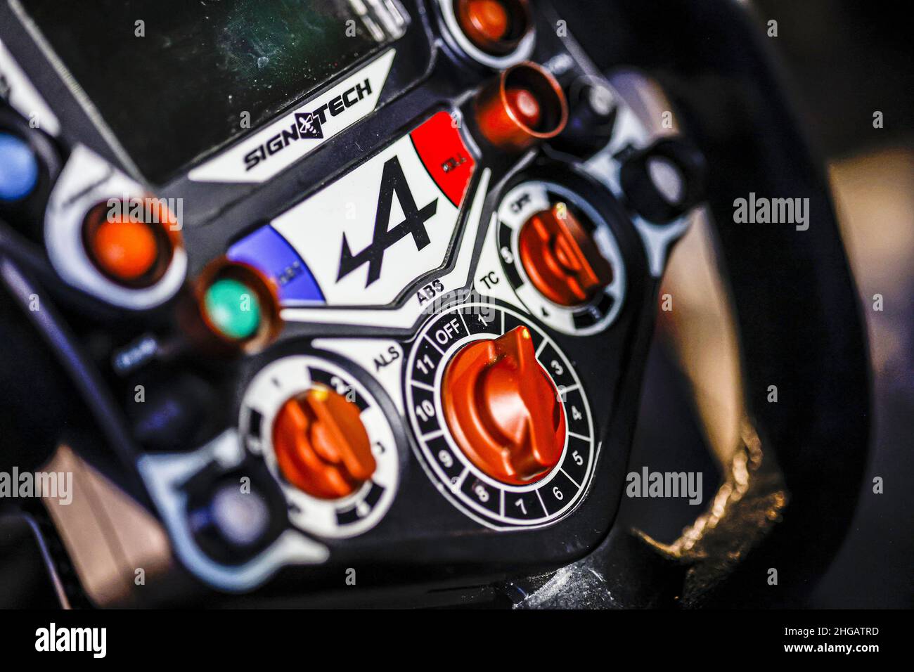 steering wheel during the 2022 WRC World Rally Car Championship, 90th ...
