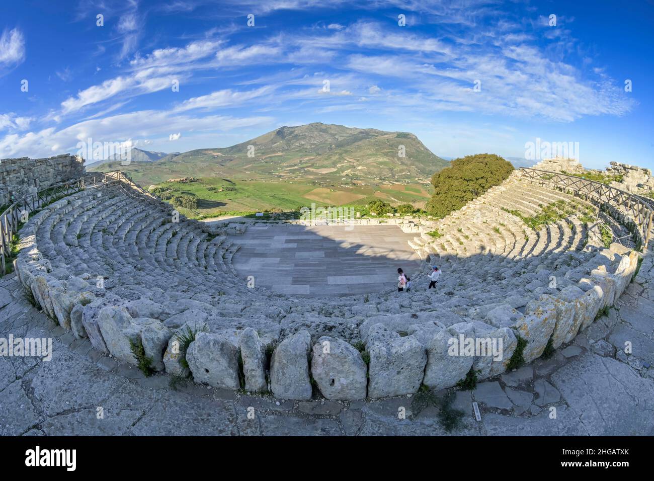 Amphitheatre segesta archaeological site hi-res stock photography and ...