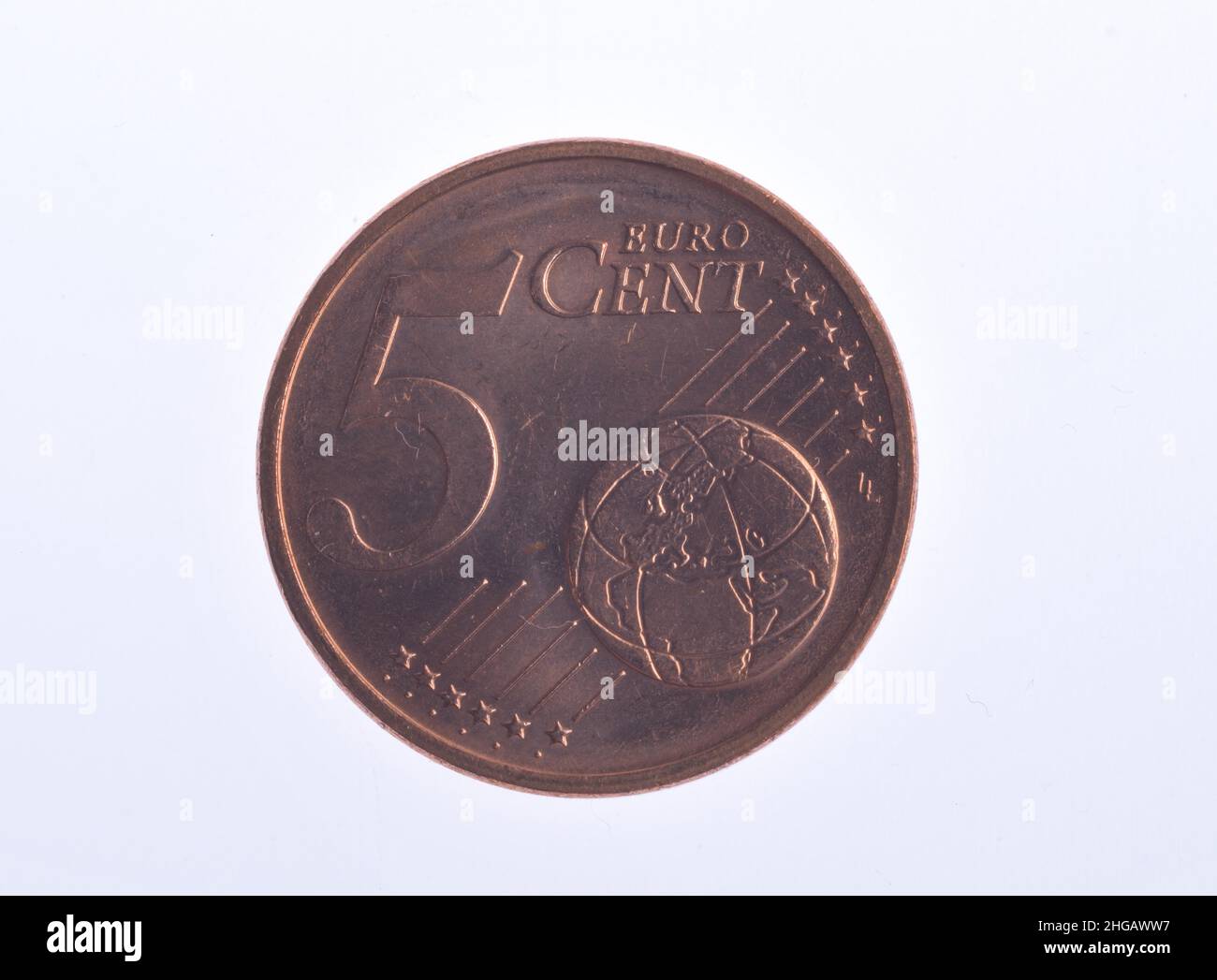 Coin, 5 cent Stock Photo - Alamy