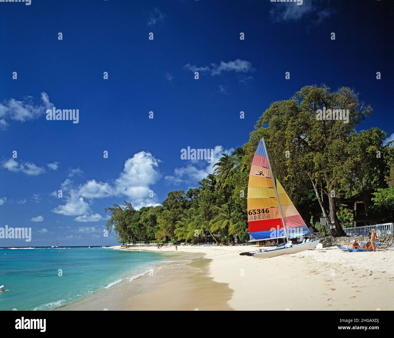 Hobie catamaran barbados hi-res stock photography and images - Alamy