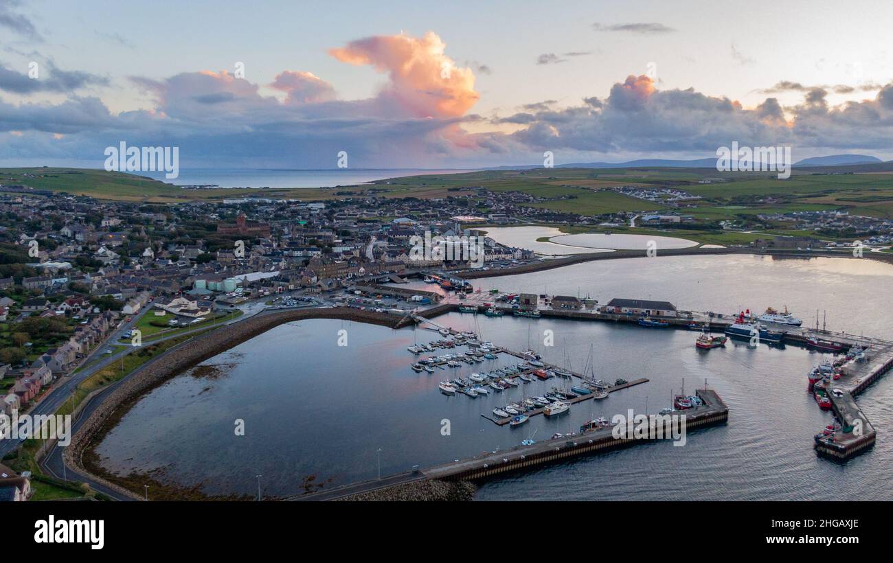 Kirkwall sunset hi-res stock photography and images - Alamy