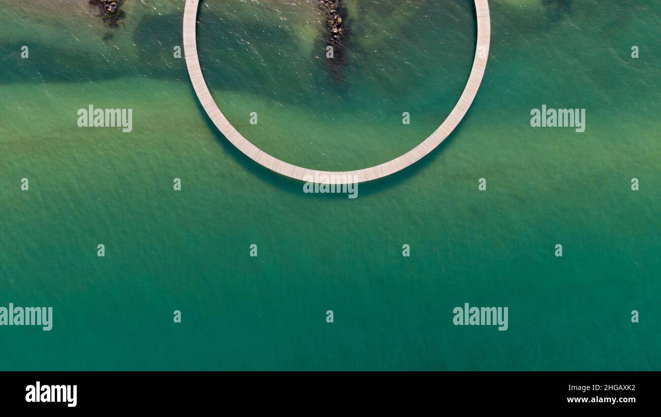 The Infinite Bridge Stock Photo - Alamy