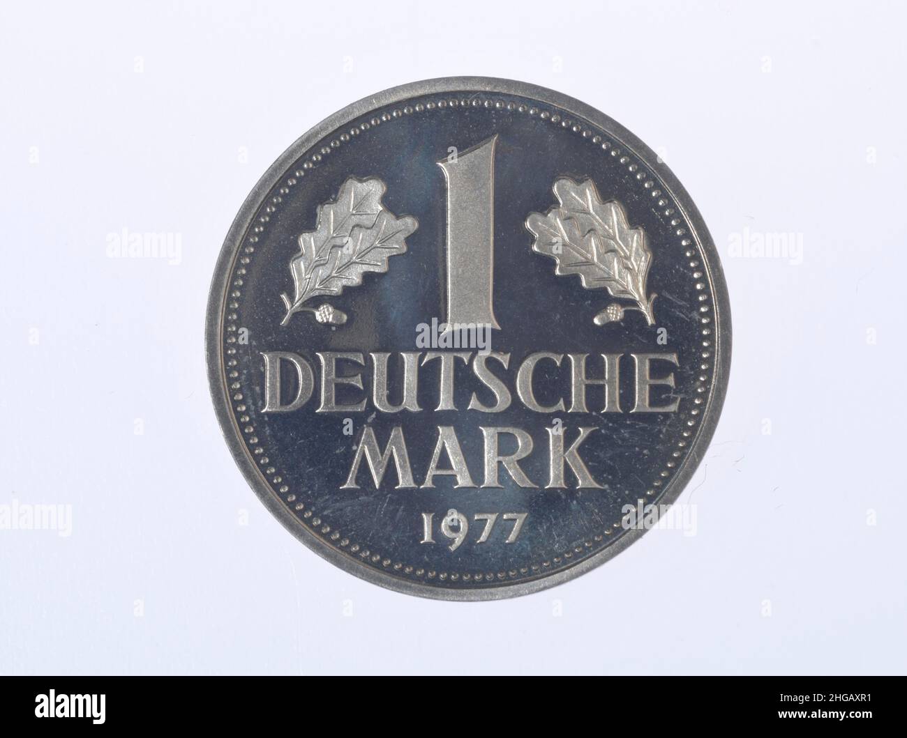 Coin, 1 D-Mark, Federal Republic of Germany Stock Photo - Alamy