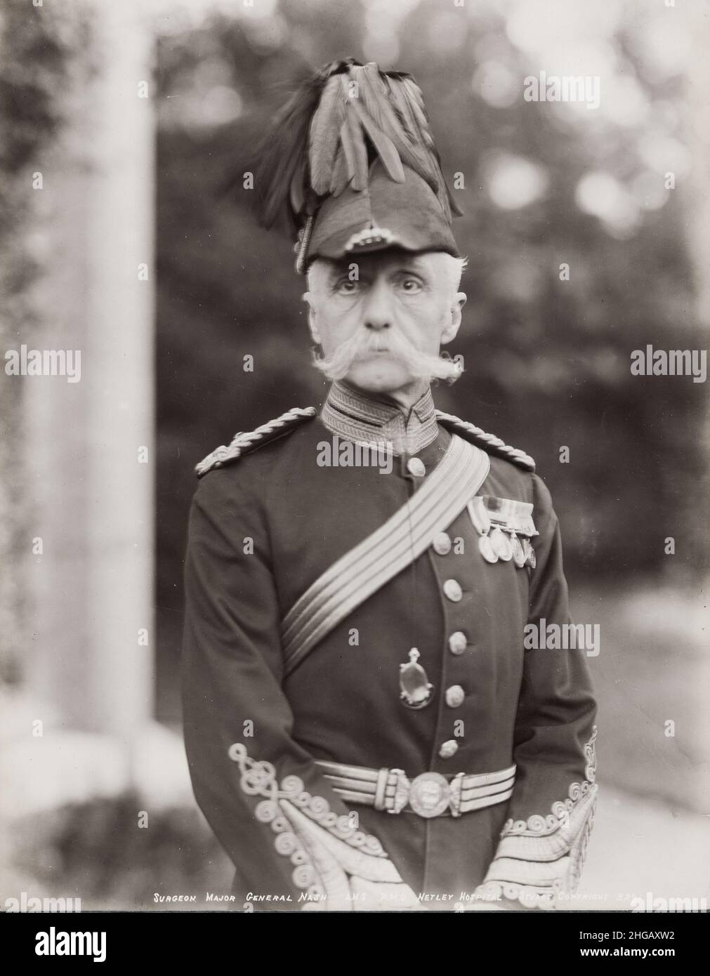 Vintage late 19th century photograph: 1890's British Army Regiment ...