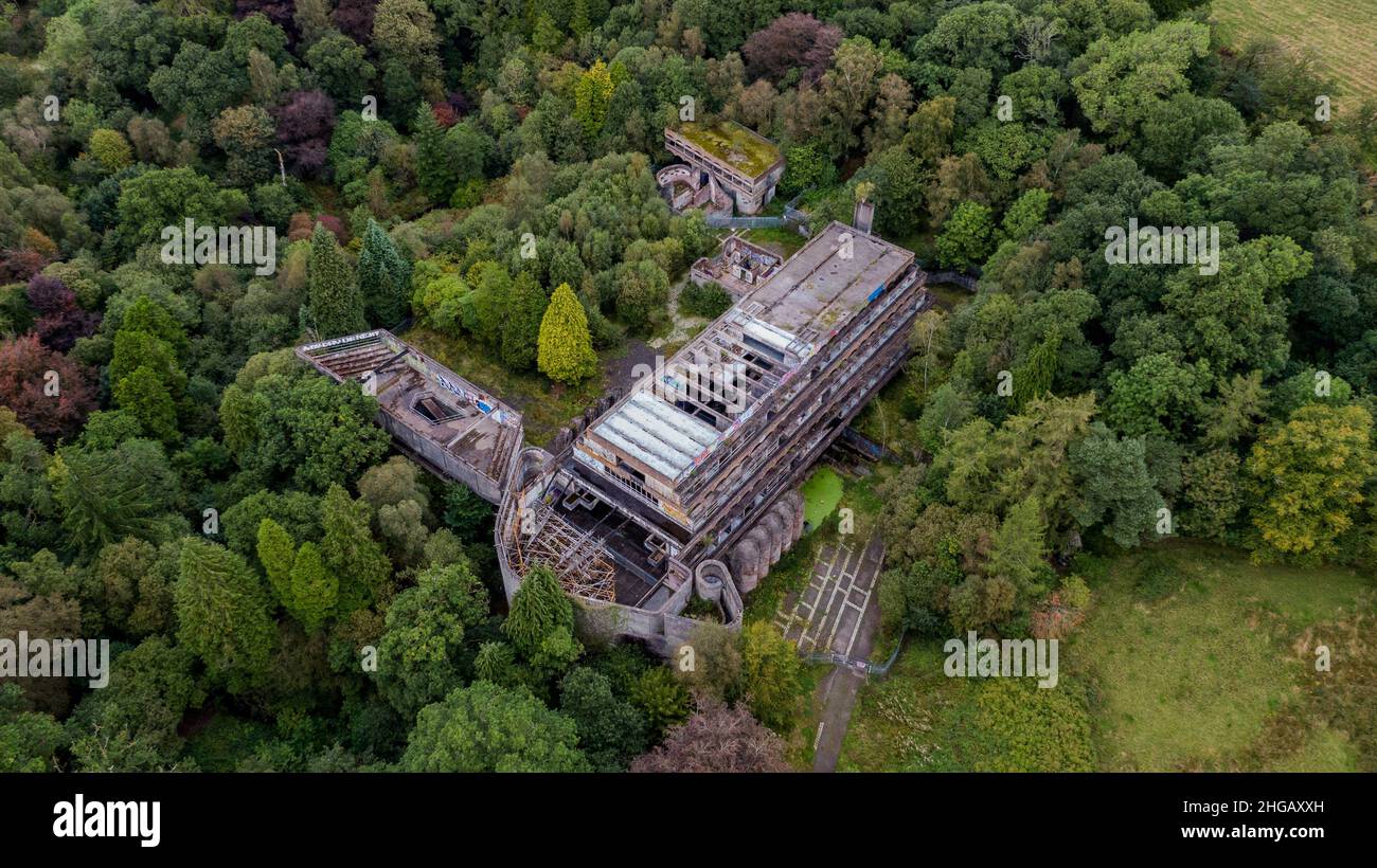 St Peter's Seminary Stock Photo - Alamy