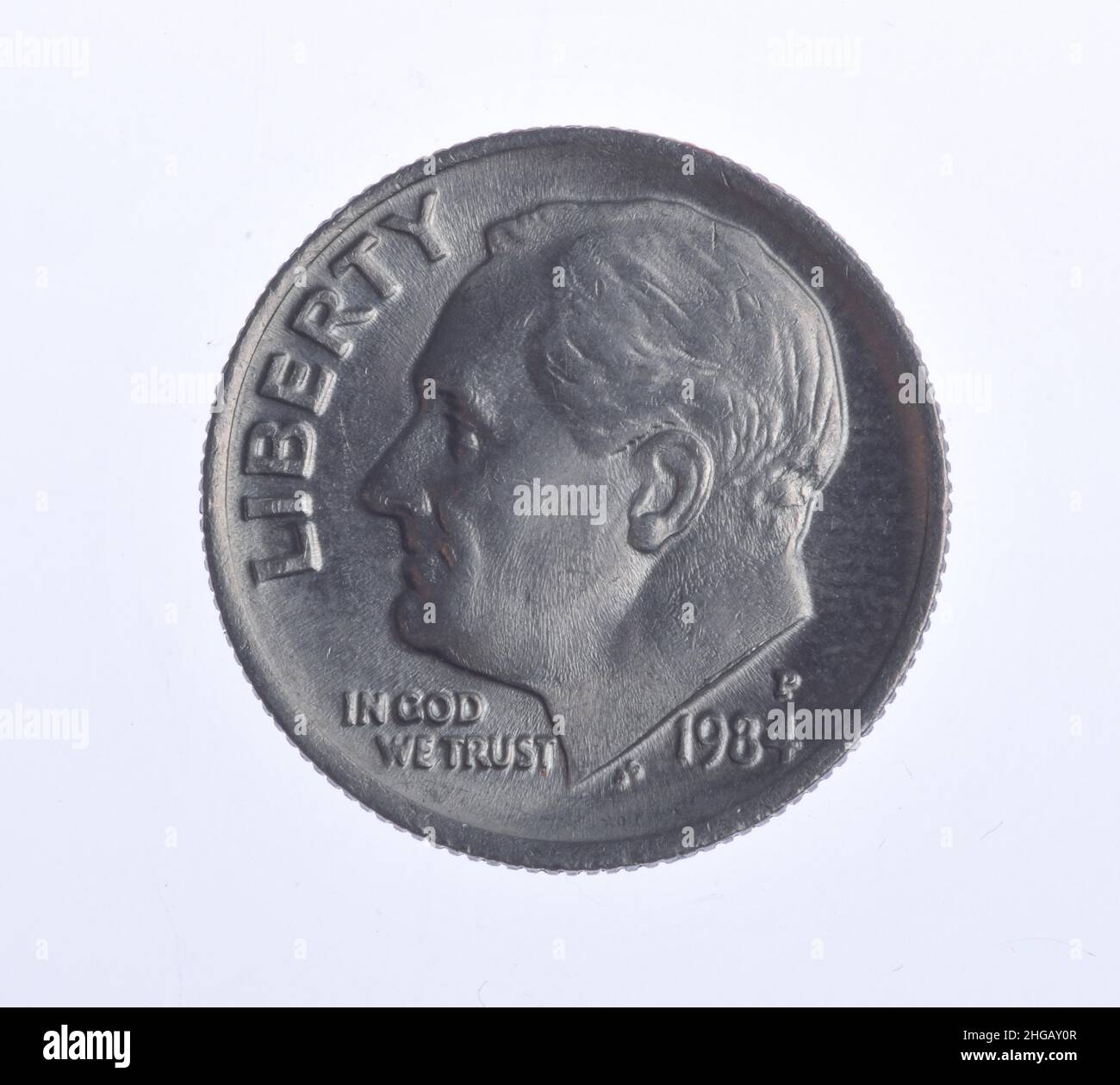 1 dime coin hi-res stock photography and images - Alamy