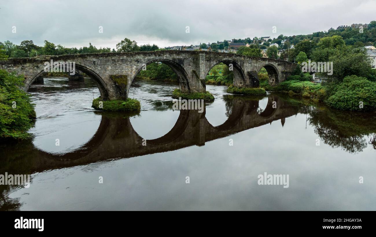 Aerial view stirling hi-res stock photography and images - Alamy