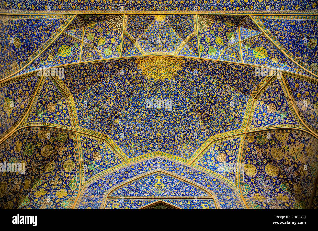 Dome, Masjid-e Imam Mosque, Isfahan, Isfahan, Iran Stock Photo - Alamy
