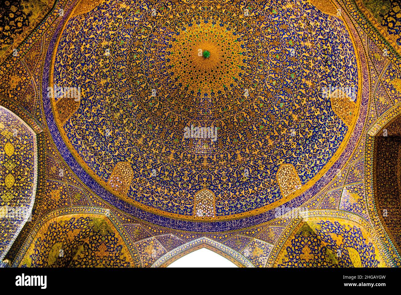 Dome, Masjid-e Imam Mosque, Isfahan, Isfahan, Iran Stock Photo - Alamy