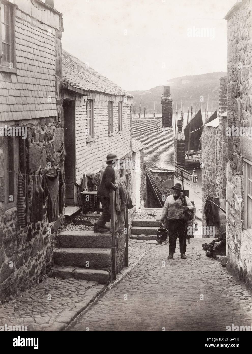 Archival fishermen cornwall hi-res stock photography and images - Alamy