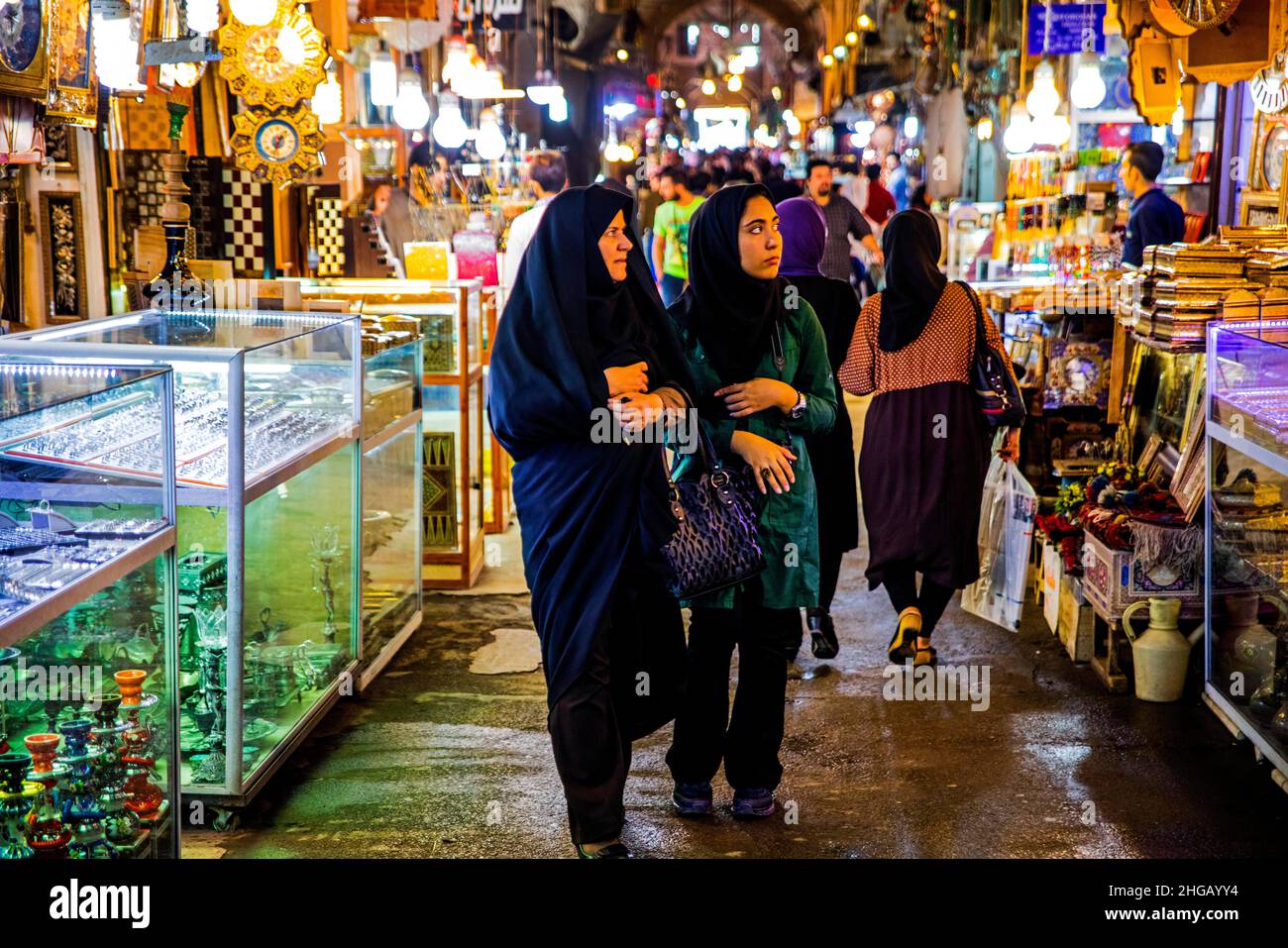 The Grand Bazaar, Isfahan, Isfahan, Iran Stock Photo - Alamy