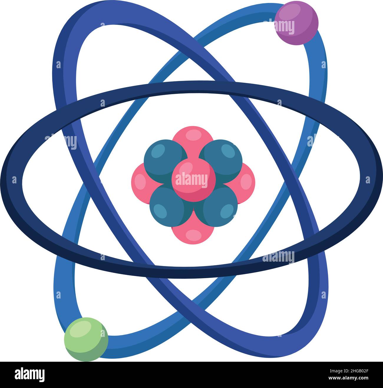 atom molecule structure Stock Vector Image & Art - Alamy