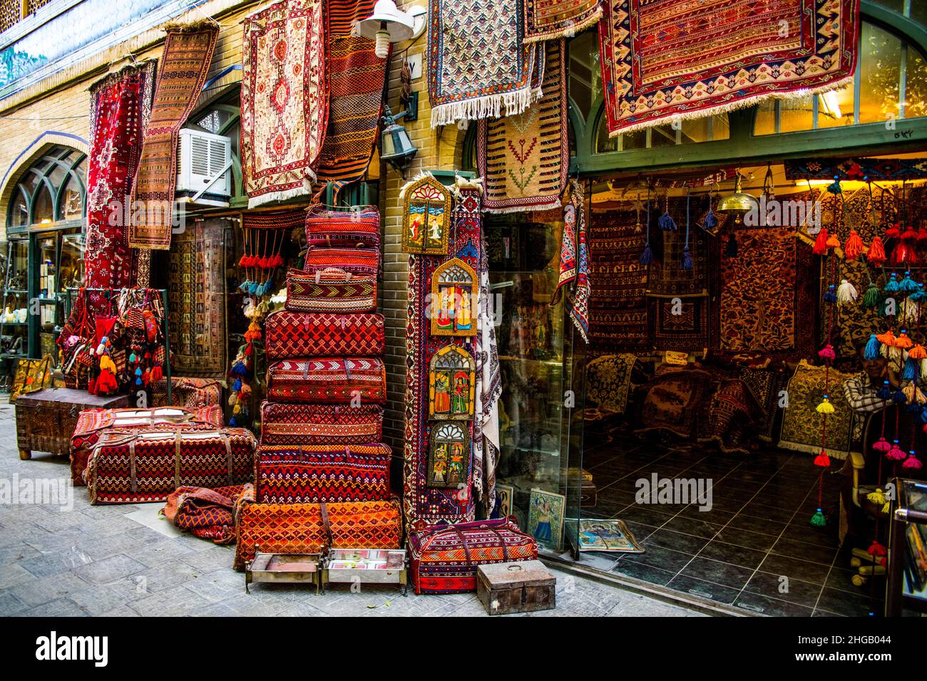 The Grand Bazaar, Isfahan, Isfahan, Iran Stock Photo - Alamy