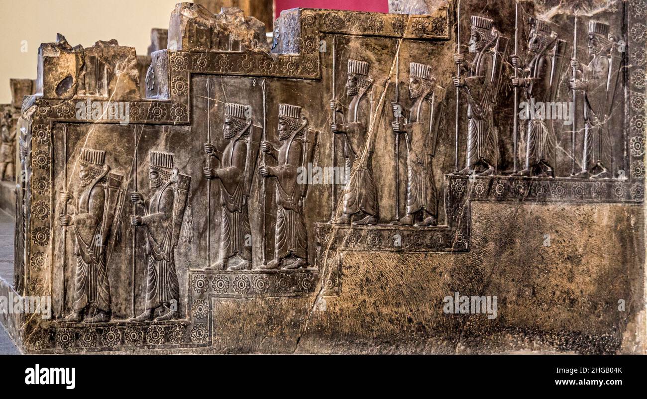 Relief of the Delegations of the Staircase, Persepolis (Pars ...