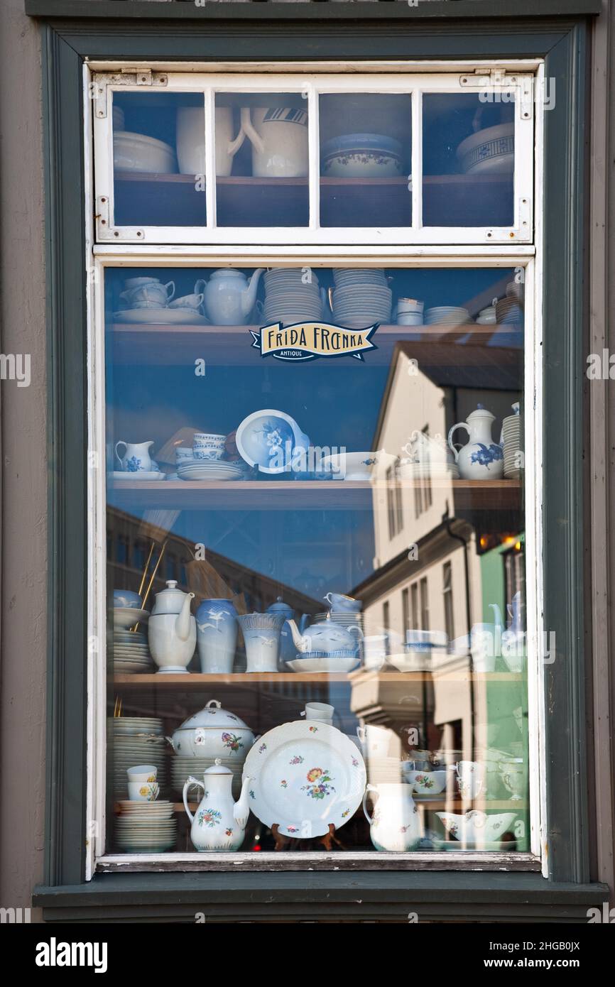 Junk shop, Old Town, Reykjavik, Iceland Stock Photo - Alamy