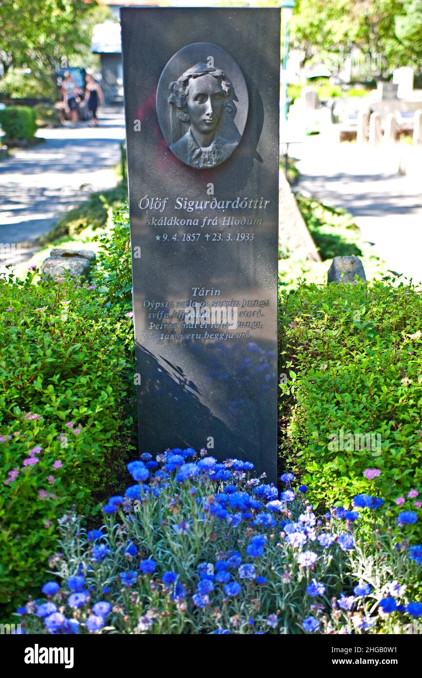 Holavallagardur cemetery hi-res stock photography and images - Alamy