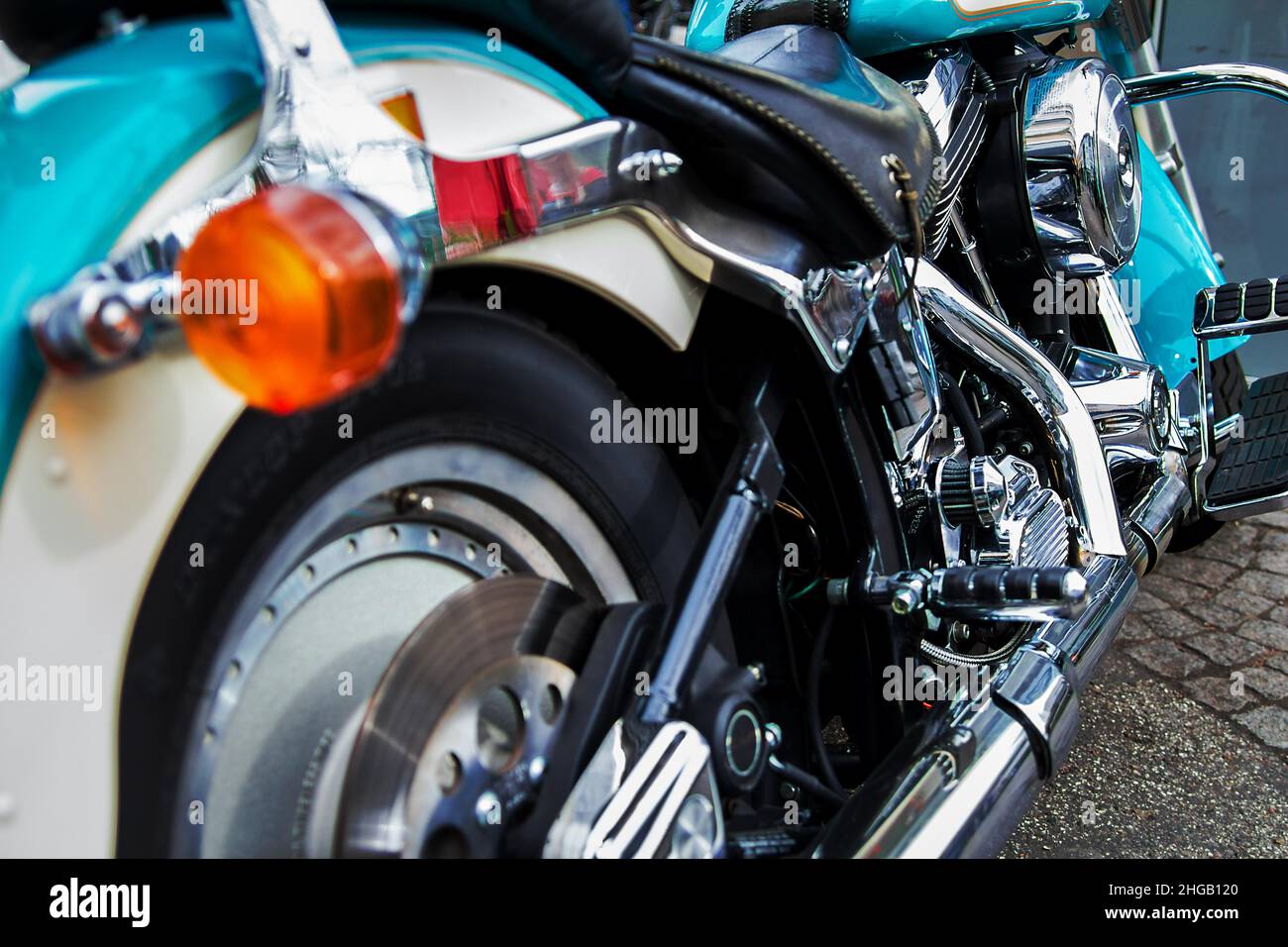 Harley Davidson, Duesseldorf, North Rhine-Westphalia, Germany Stock ...