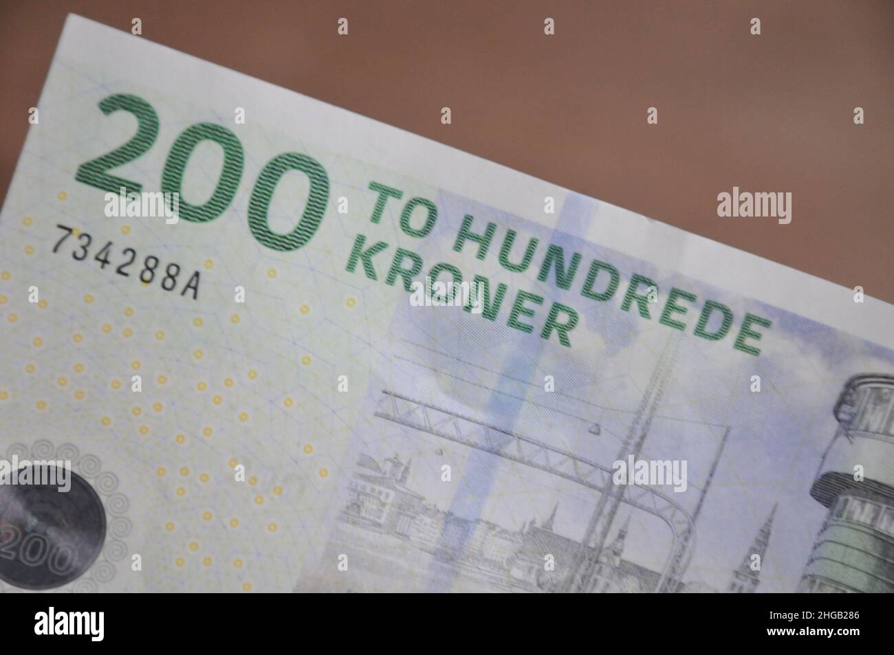 200 danish kroner danish bill hi-res stock photography and images - Alamy