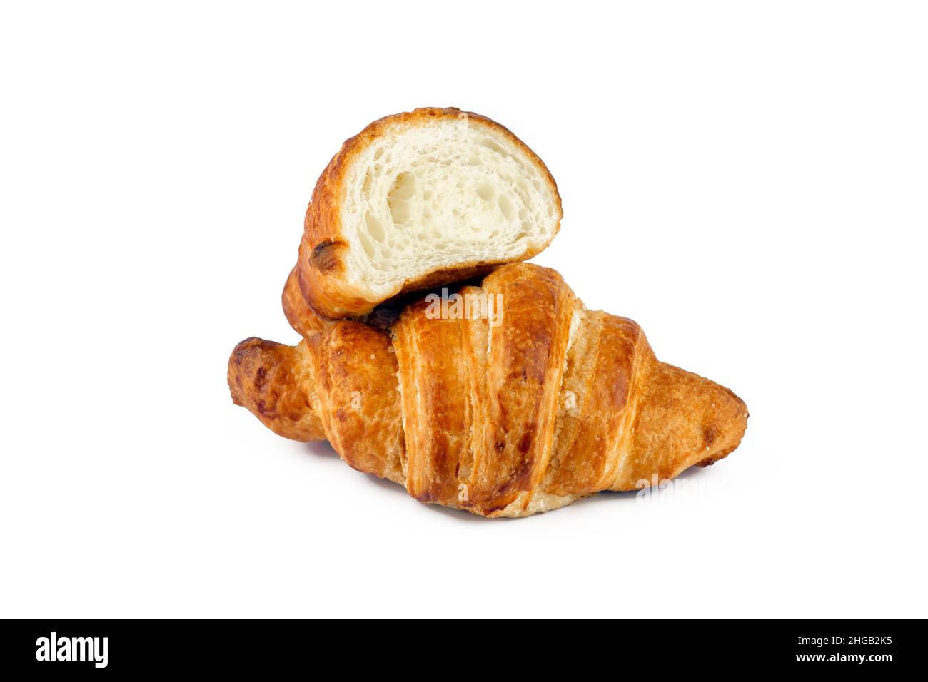 Two sliced bread butter Cut Out Stock Images & Pictures - Alamy