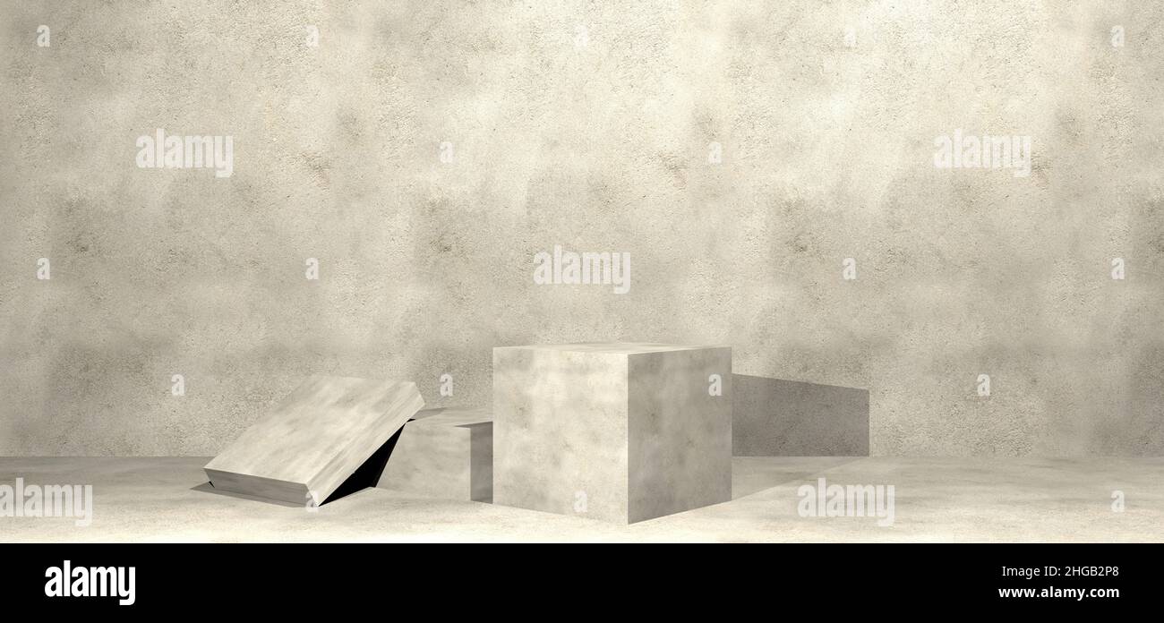 The cube. Cubic still life. Geometric figures. Still life.3D ...