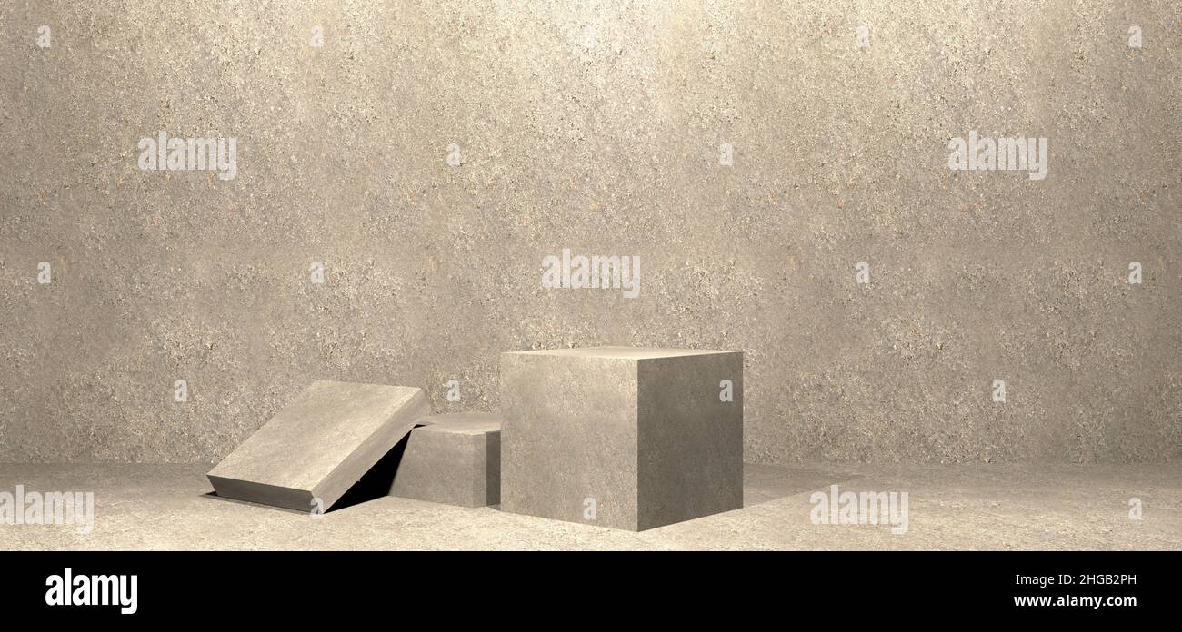 The cube. Cubic still life. Geometric figures. Still life.3D ...