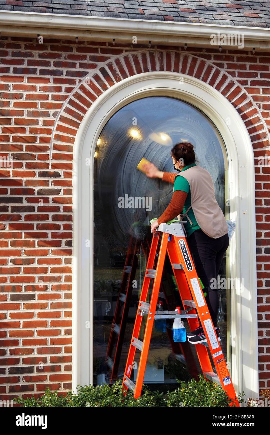 Ladders balcony house hi-res stock photography and images - Alamy