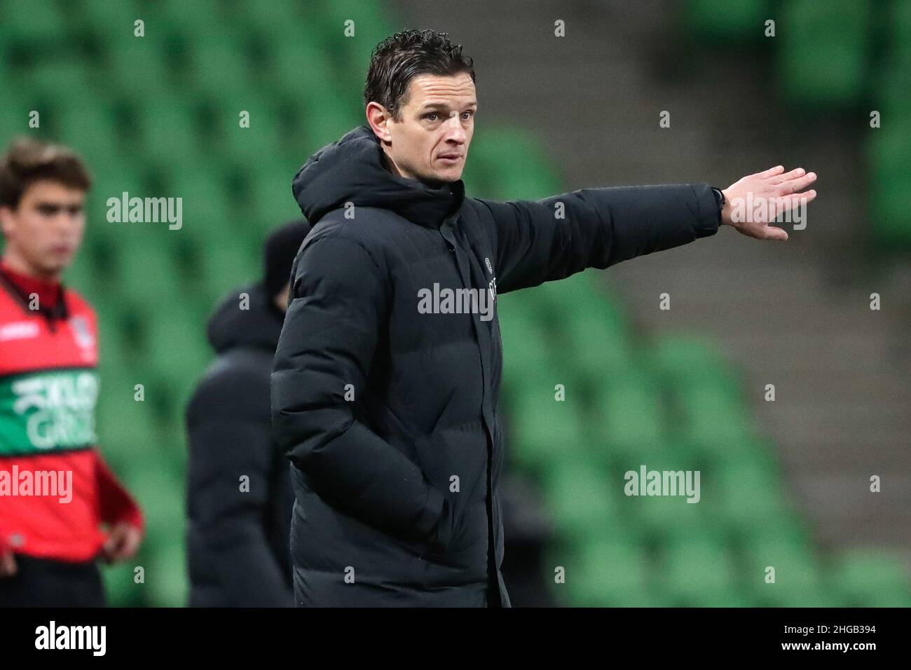 GRONINGEN, NETHERLANDS - JANUARY 19: Rogier Meijer of NEC during the ...