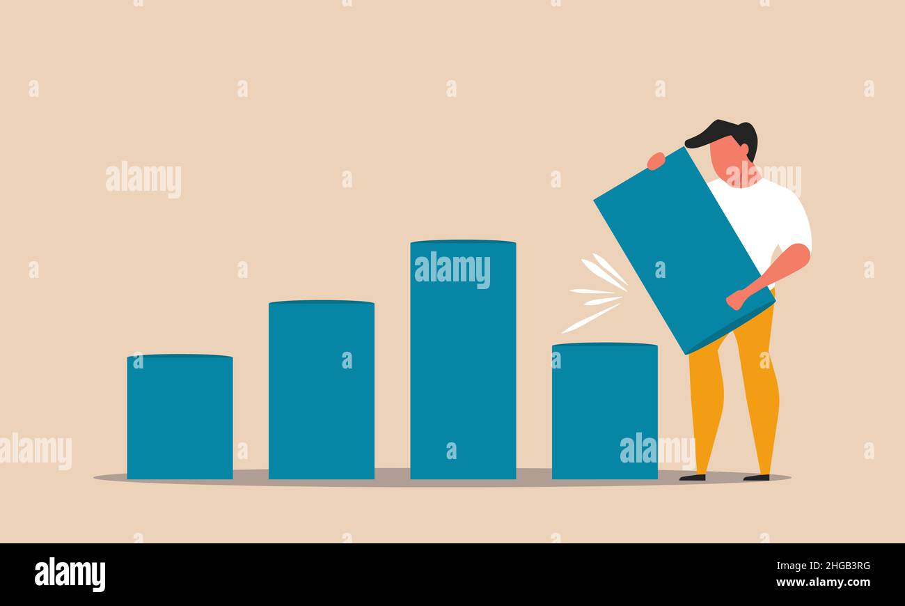 Inflation reduction and revenue bar people. Business chart strategy ...