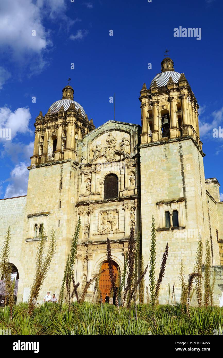 Church and former monastery of Santo Domingo de Guzmán,Oaxaca City ...