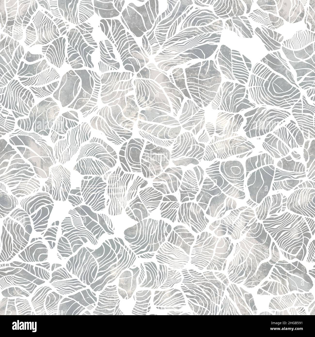 Seamless neutral and white grungy classic abstract surface pattern ...