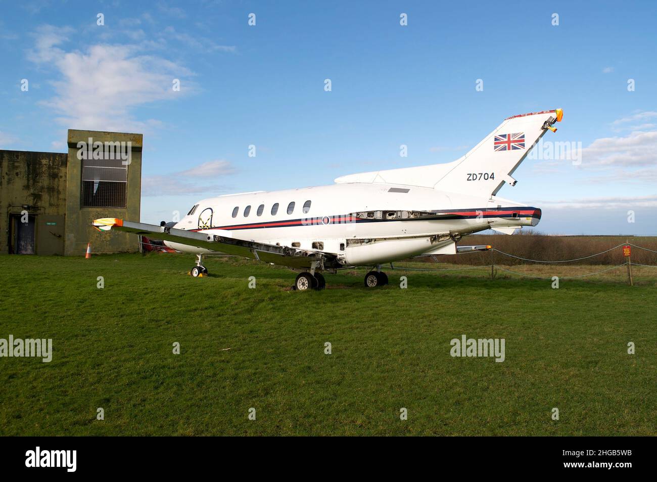 Hawker Siddeley HS-125 CC3 Stock Photo - Alamy