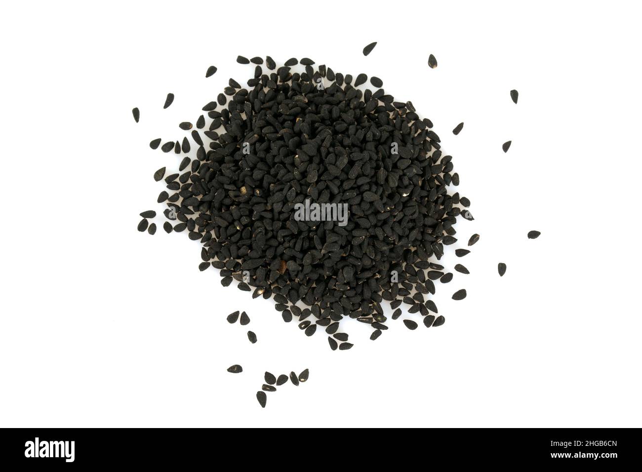 black cumin isolated on white background Stock Photo - Alamy