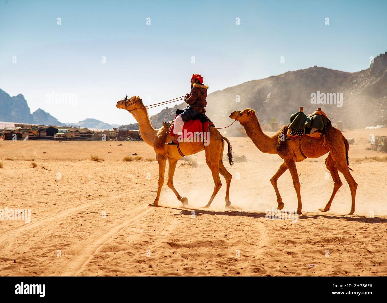 A day in the life of a young Bedouin man living from tourism in Jordan ...
