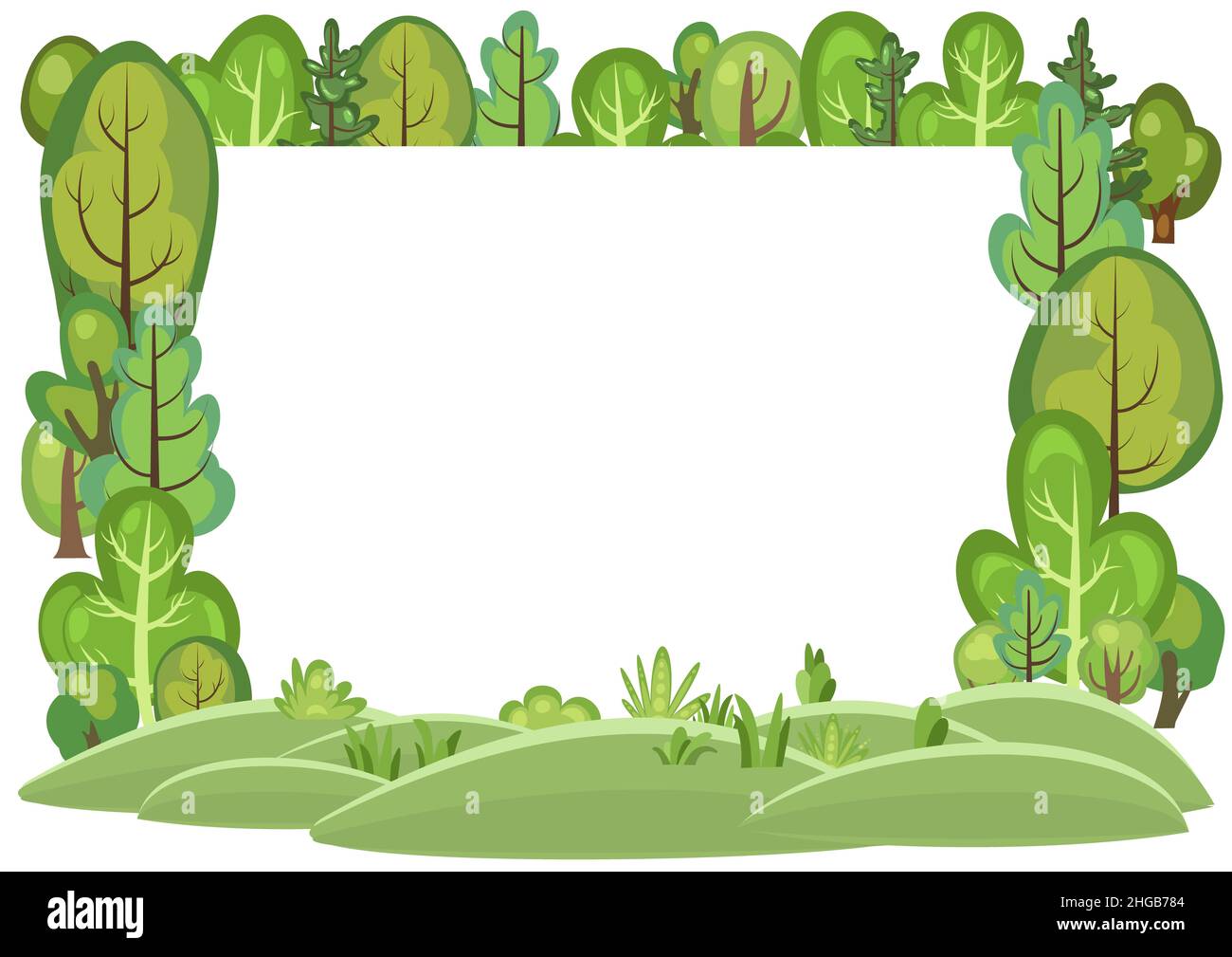 Forest Border Design