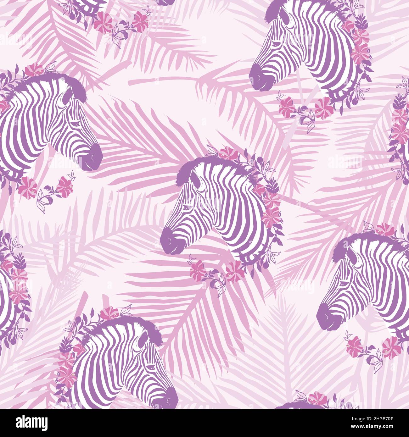 Zebra pattern, illustration, animal vector nature texture print Stock ...