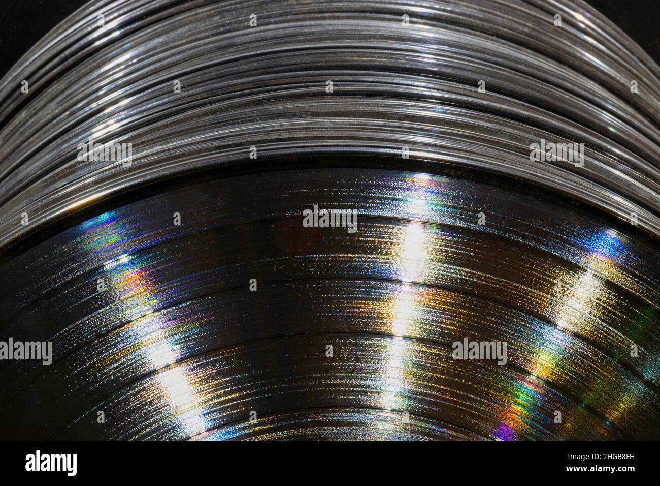 Vinyl LP Record grooves for musical background. Before streaming, Long ...