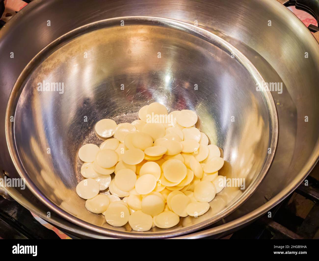 White chocolate puffcorn hi-res stock photography and images - Alamy