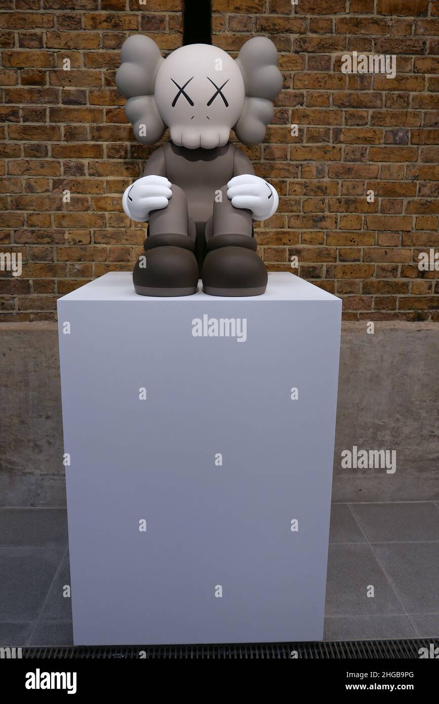 In his first major solo exhibition in London, NEW FICTION, KAWS (Brian ...
