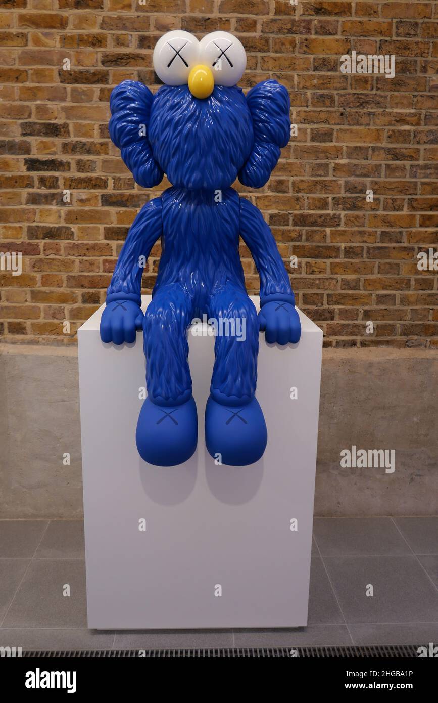 In his first major solo exhibition in London, NEW FICTION, KAWS (Brian ...