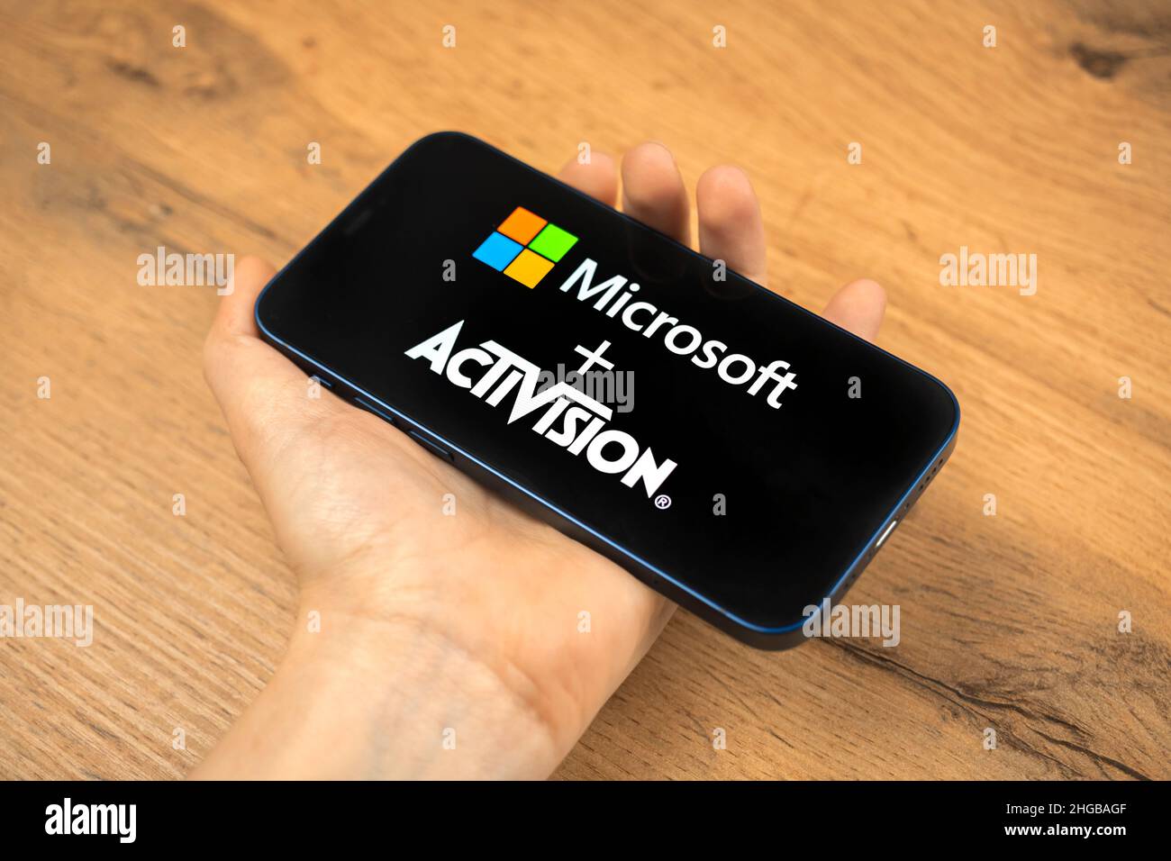 Microsoft activision blizzard logo hi-res stock photography and images ...