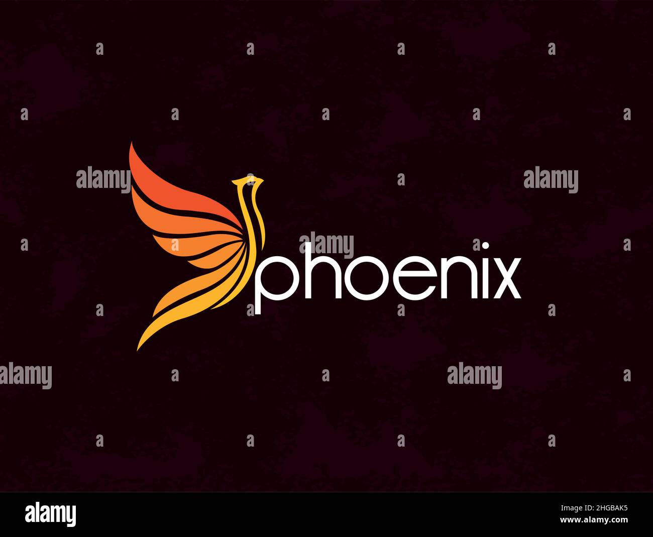 phoenix lettering poster Stock Vector Image & Art - Alamy