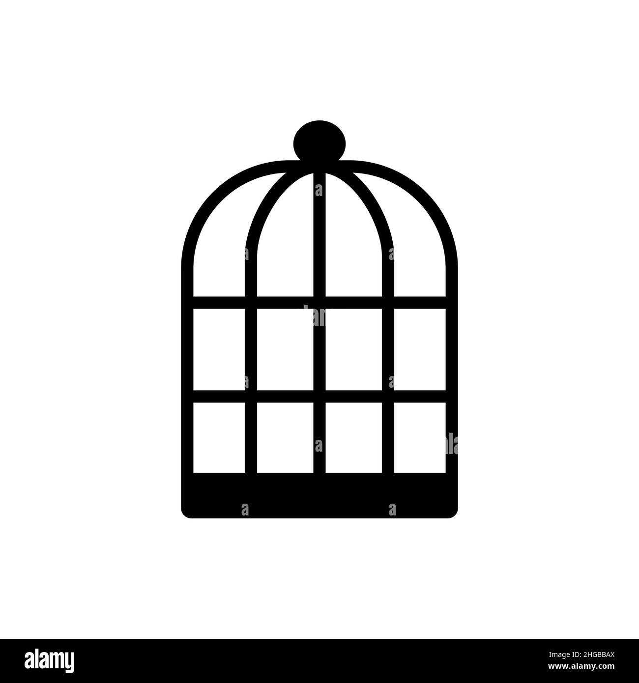 Empty Bird Cage Clipart