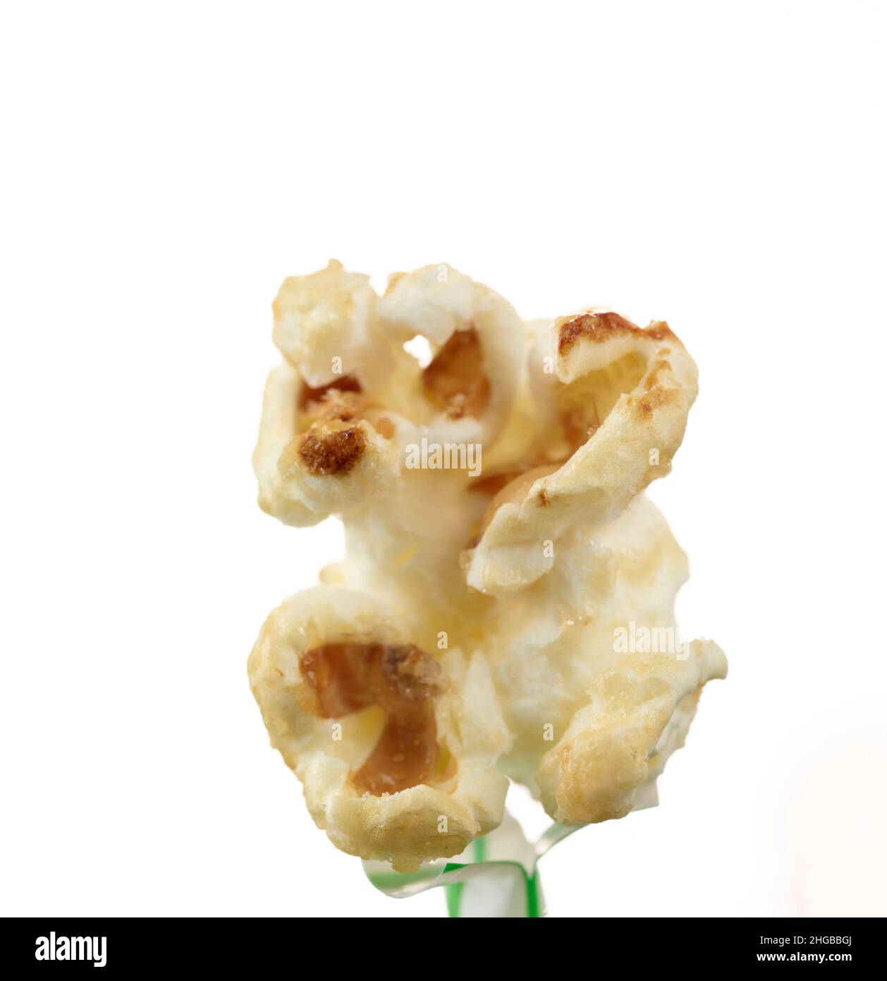 Popcorn, close up snack food portrait Stock Photo - Alamy