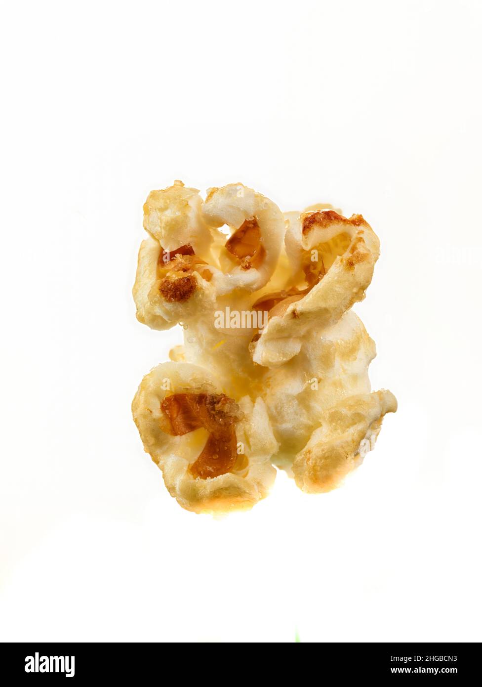 Popcorn, close up snack food portrait Stock Photo - Alamy