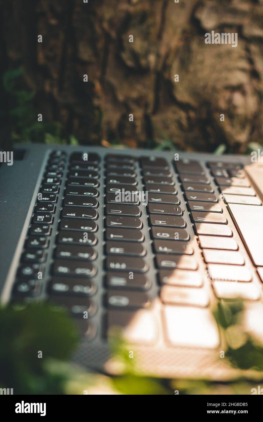 Tech with nature hi-res stock photography and images - Alamy