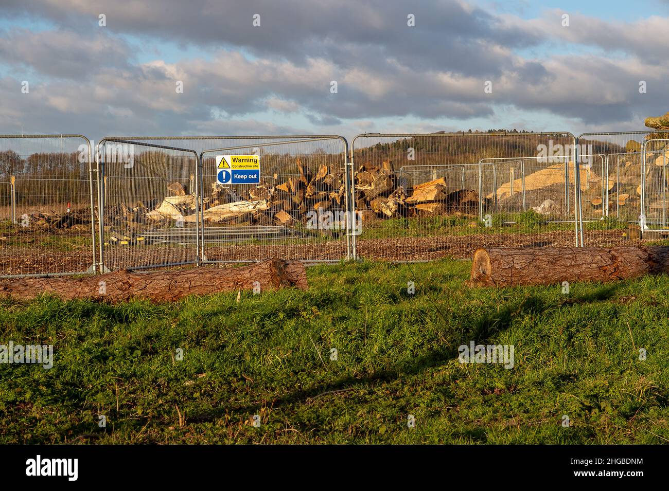 Hedge destruction uk hi-res stock photography and images - Alamy